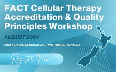 Foundation for the Accreditation of Cellular Therapy: Upcoming Events
