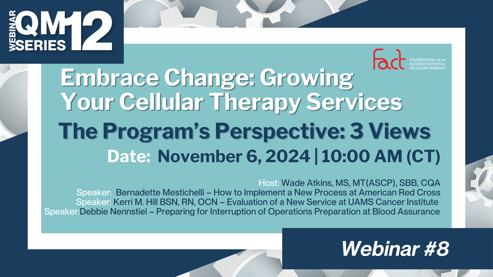 Foundation for the Accreditation of Cellular Therapy: Home